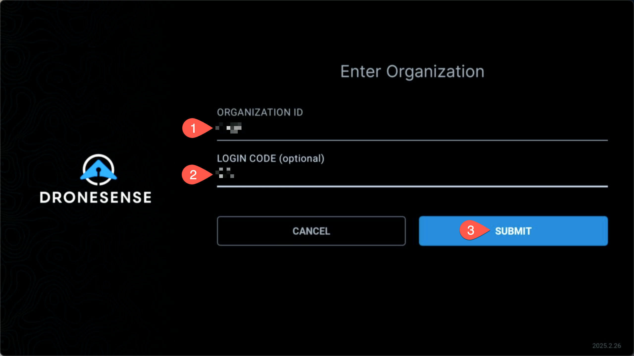 Log in to the DroneSense App – DroneSense Support