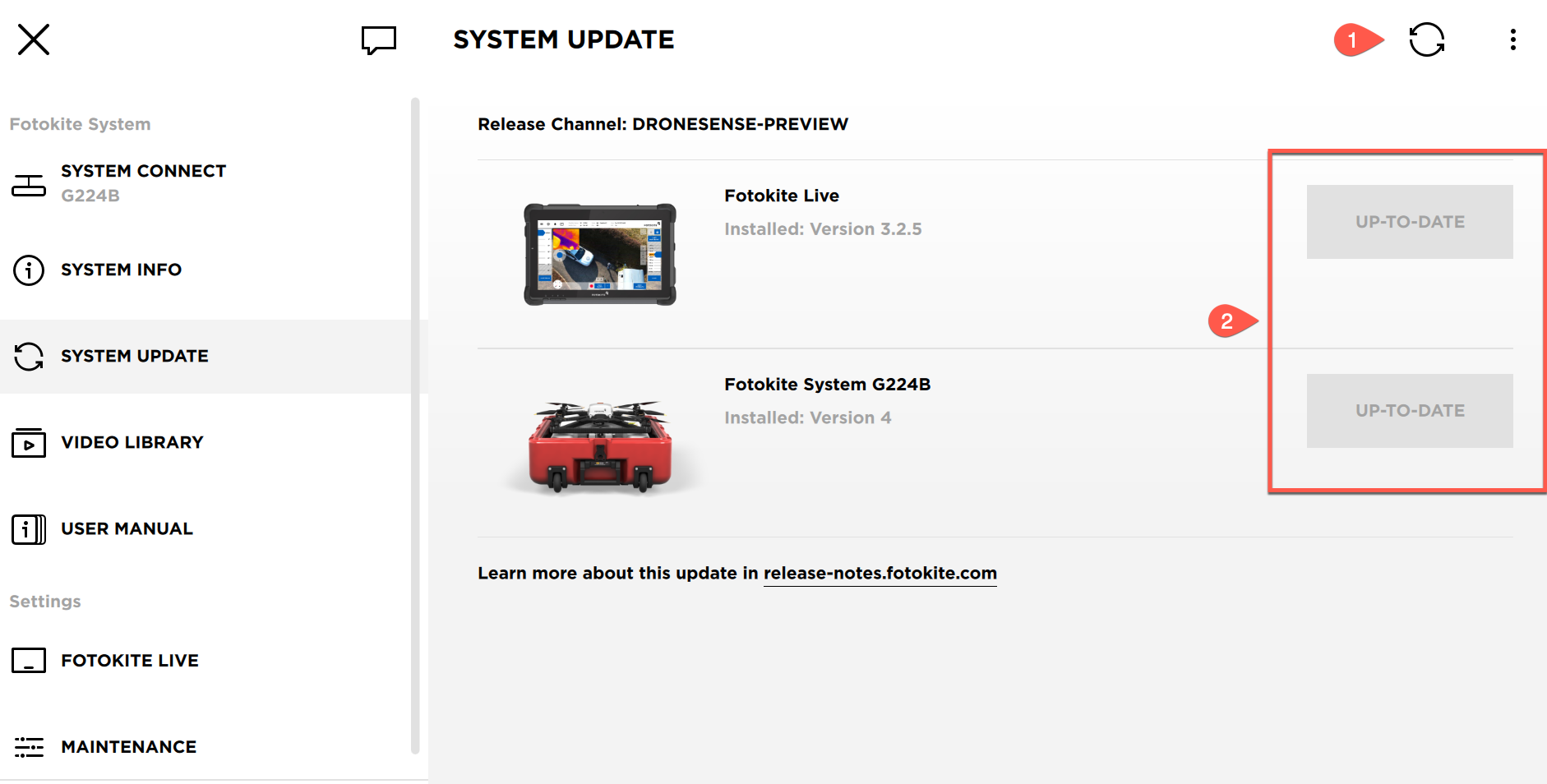 Fotokite Streaming – DroneSense Support